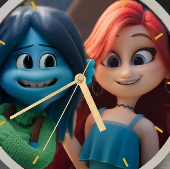 Ruby Gillman Teenage kraken Clock | Wall Decor | Ruby Gillman Teenage ...